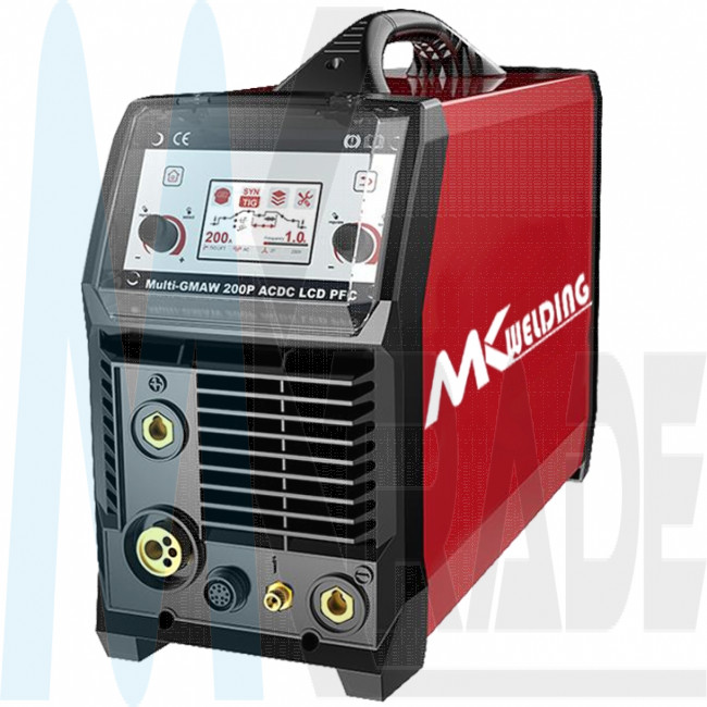 MK Welding MULT-GMAW 200P AC/DC PFC LCD